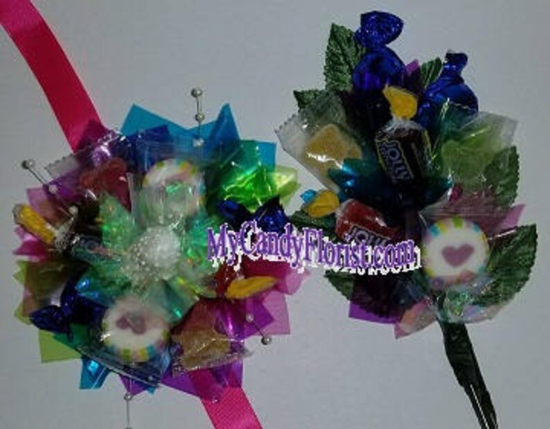 DADDY Daughter DANCE Candy Boutonniere & Candy Wrist CORSAGE | Etsy