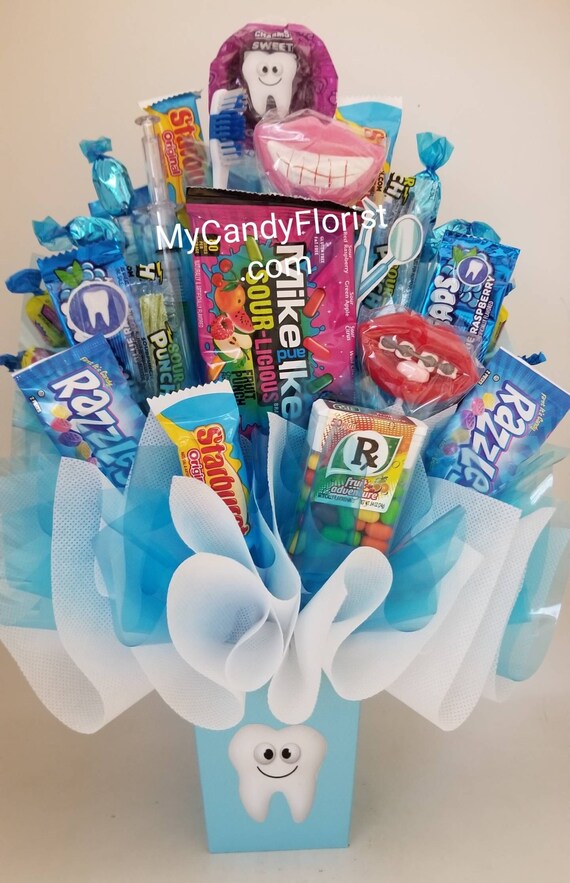 DENTIST Candy Bouquet Perfect for Dentist Dental Hygienist - Etsy