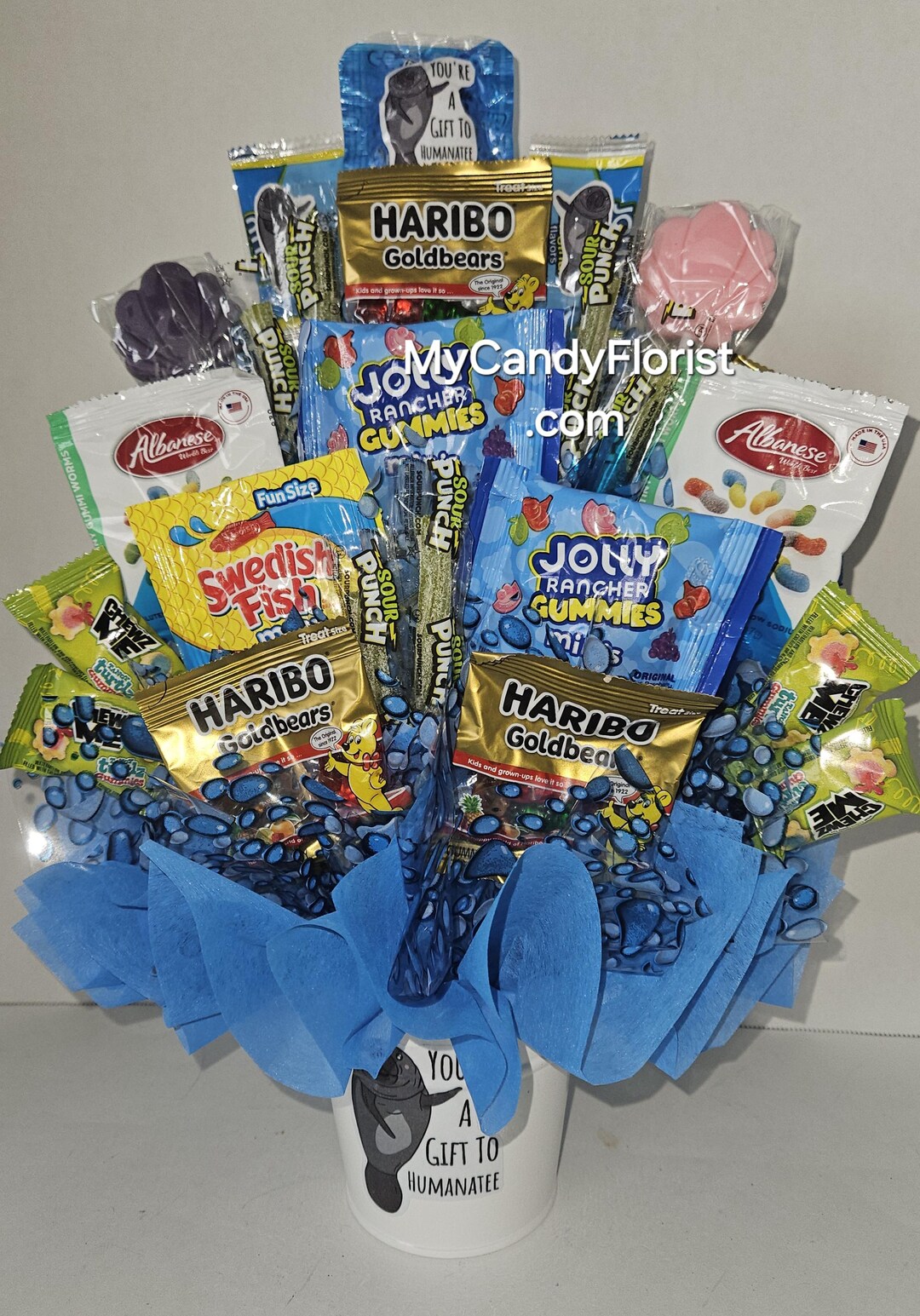OCEAN Candy Bouquet! You're A Gift to HUMANATEE ! Sea Shell Lollipops ...