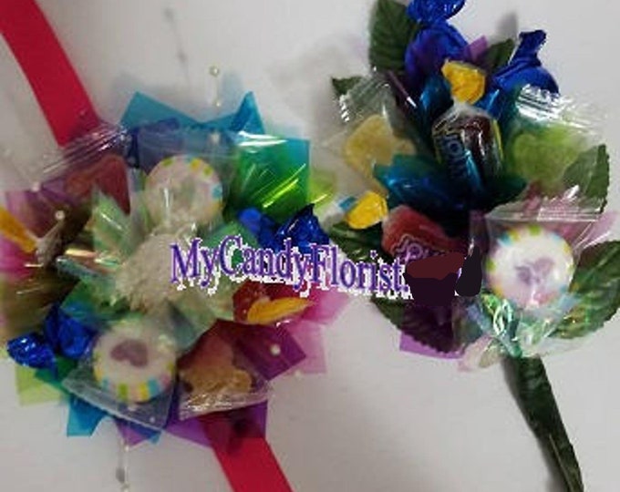 DADDY Daughter DANCE Candy Boutonniere & Candy CORSAGE Set or Mommy ...