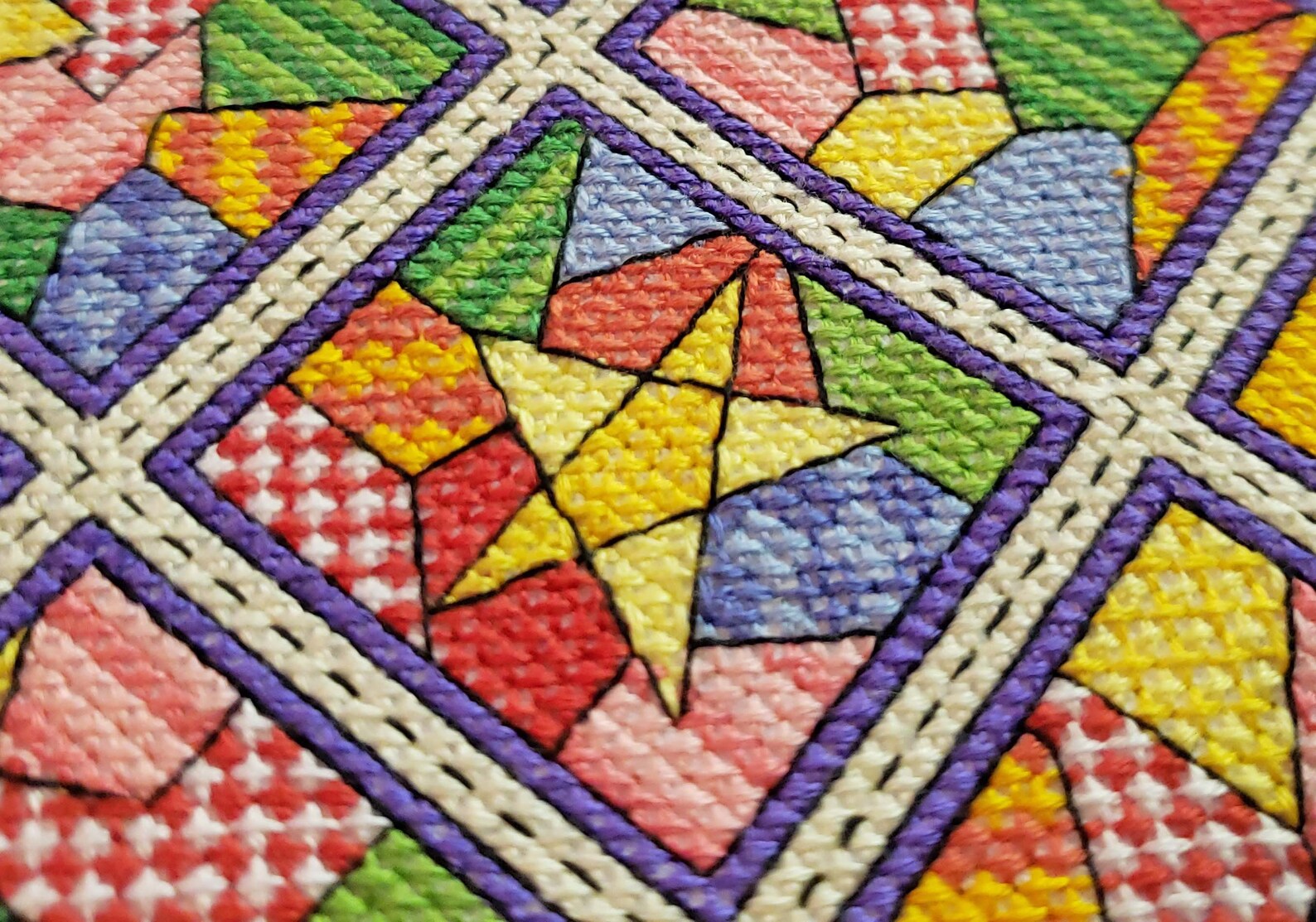 Quilt Blocks 14 / Patchwork Cross Stitch Pattern for - Etsy