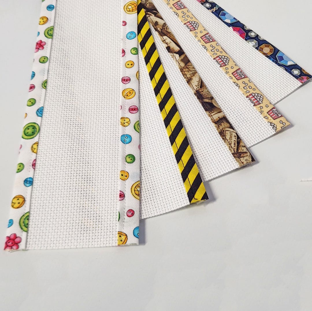 Novelty Custom Trimmed Bookmark - 14 Count or 18 Count Aida for Cross ...