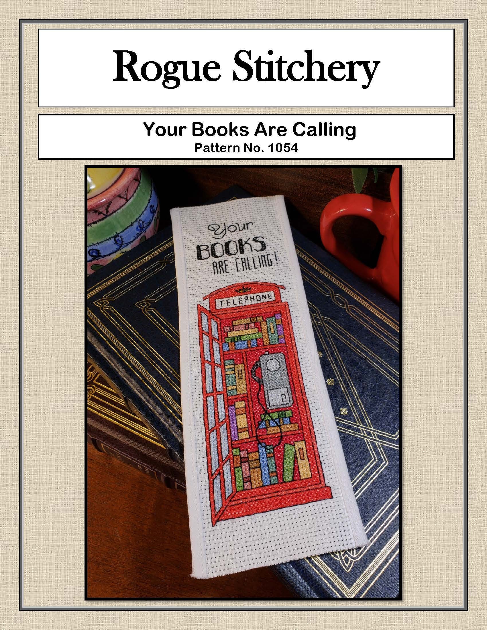 Countedcross Stitch Pattern Your Books Are Calling British - Etsy UK