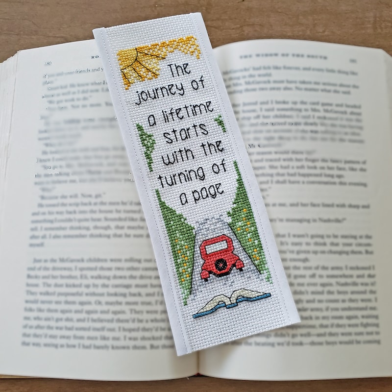 Cross Stitch Driving Car - Etsy