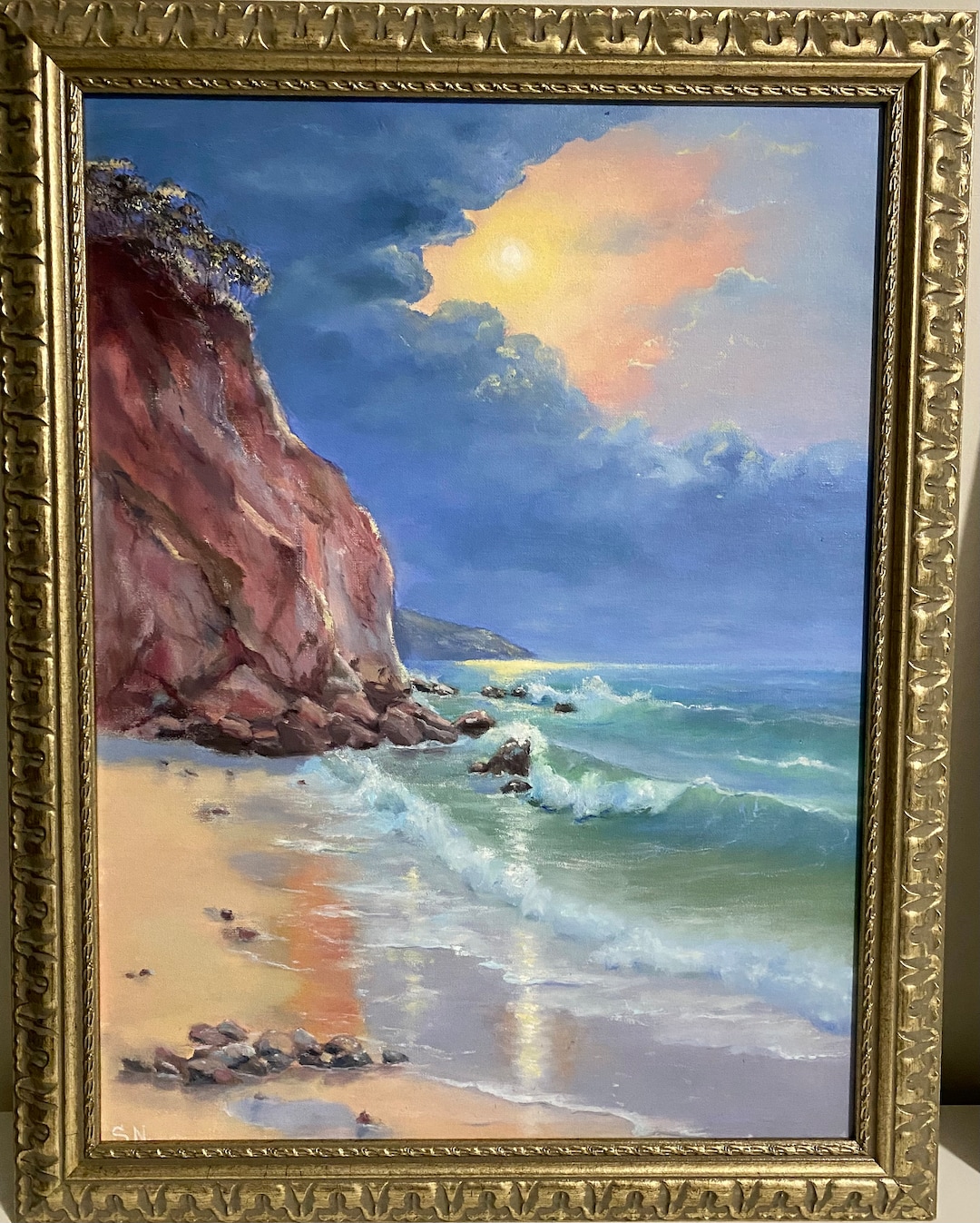 Art Work Original Handwork Oil Painting on Canvas 18X24 Inches ...