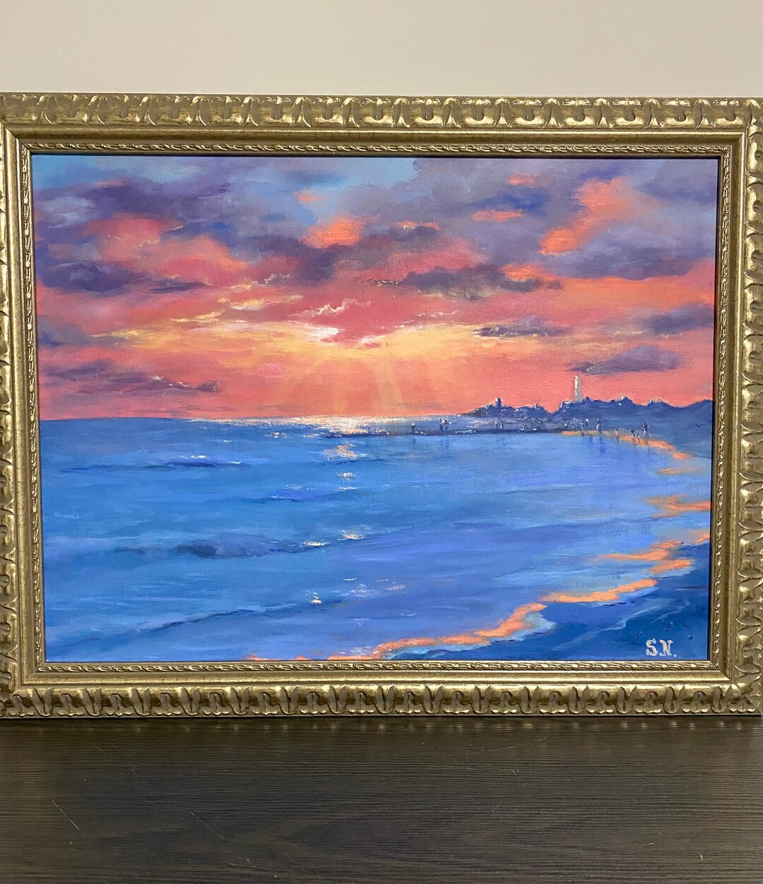 Art Work Original Handwork Oil Painting on Canvas 18X24 Inches ...
