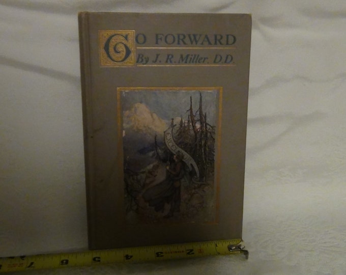 Antique Book, go Forward by J. R. Miller - Etsy