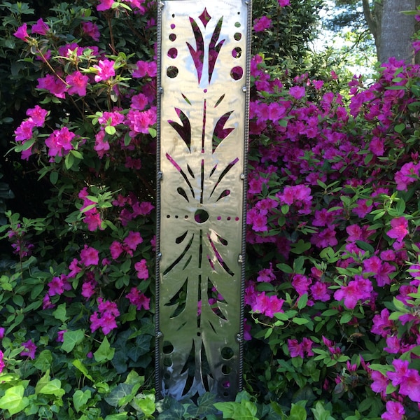 Clematis and Hummingbird Garden Panel - Etsy