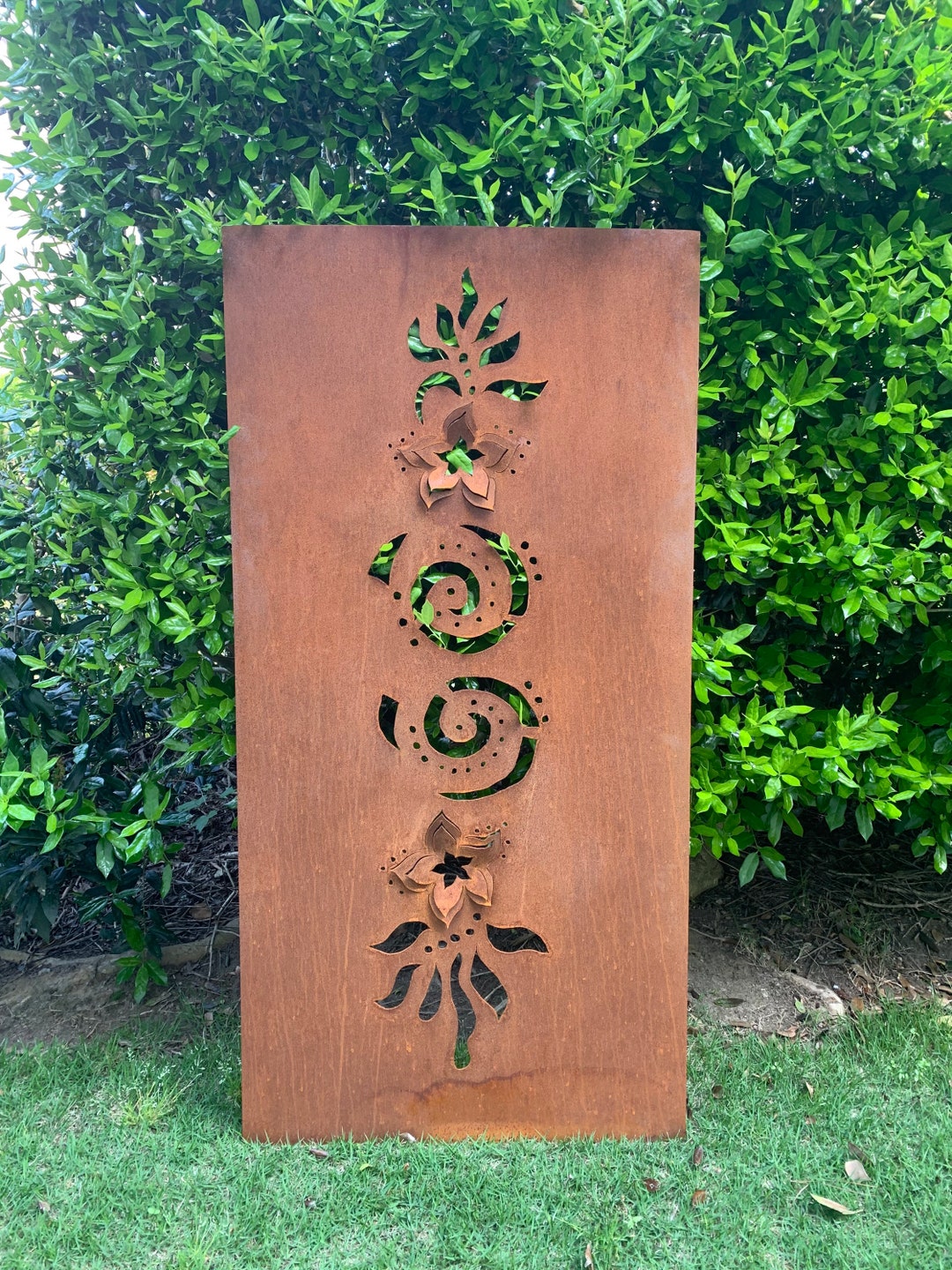 Swirl Privacy Screen - Etsy