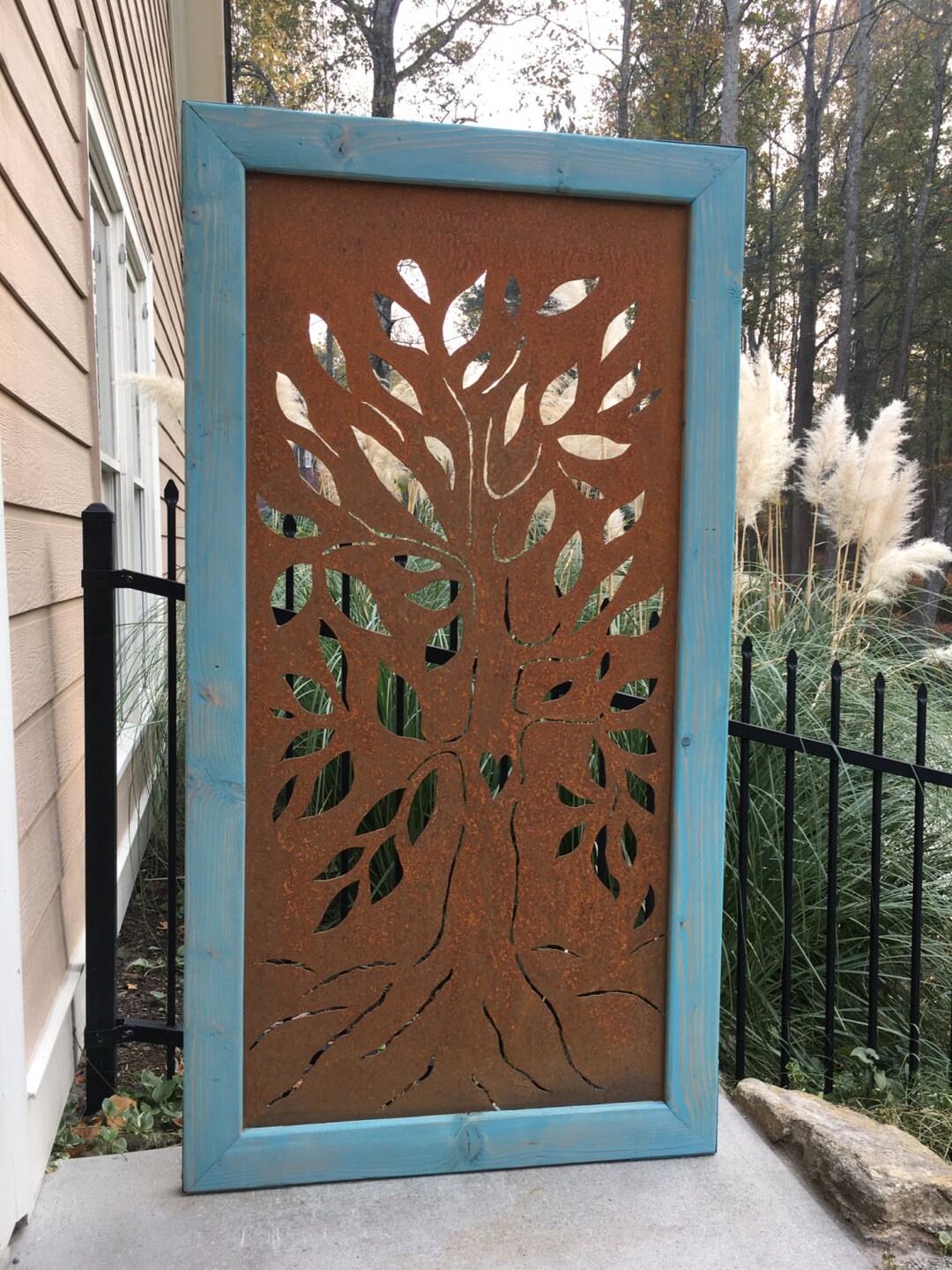 Tree of Life-privacy Screen - Etsy