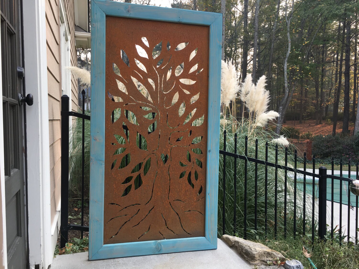 Tree of Life-privacy Screen - Etsy