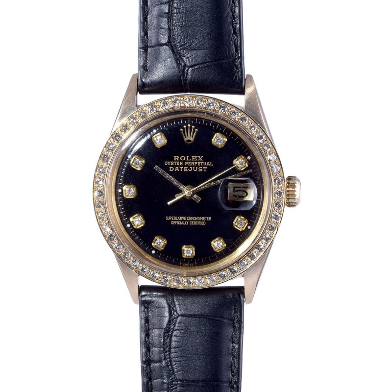 18k Gold Watch - Etsy