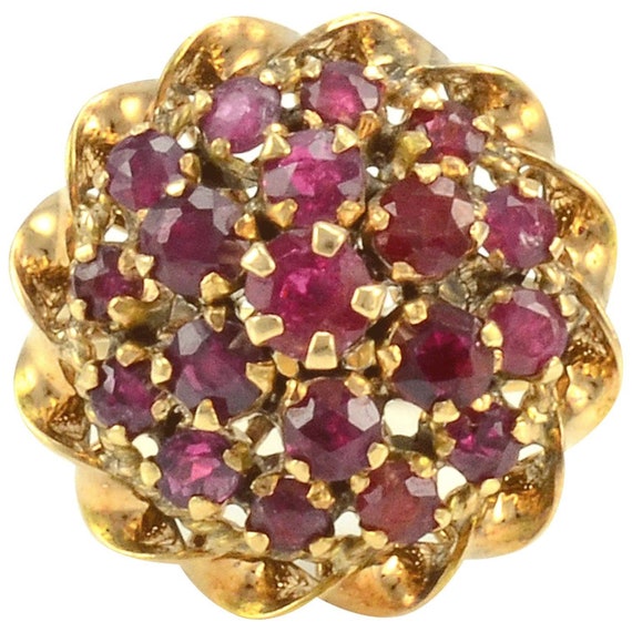 18 Karat Yellow Gold Ruby Princess Ring - Gem