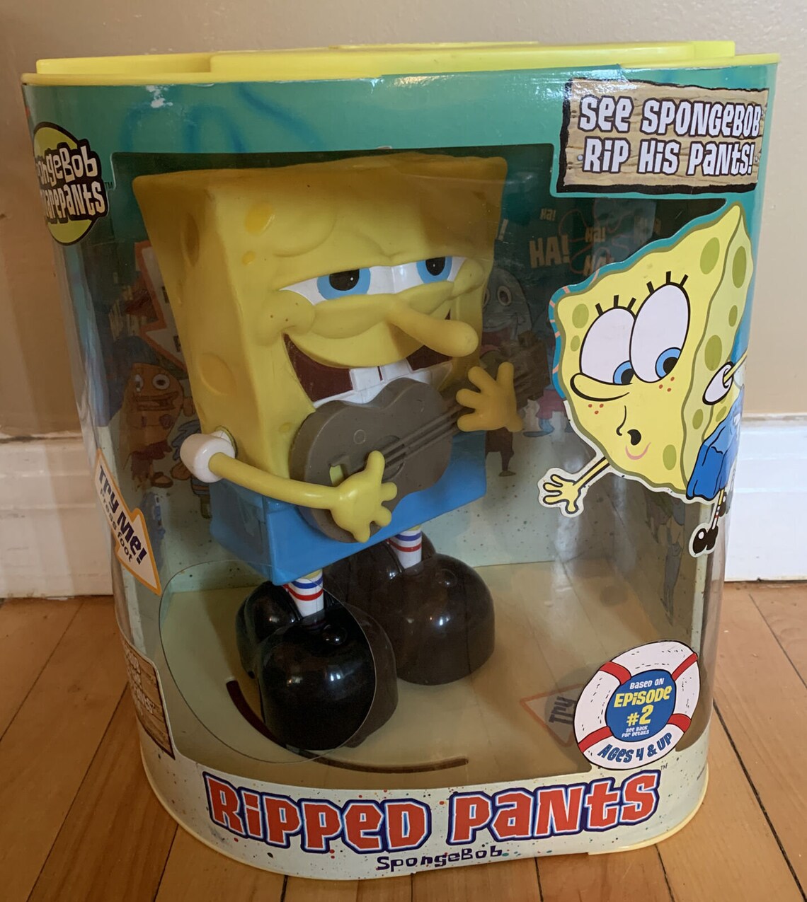 Ripped Pants Spongebob Based On Episode 2 Interactive Toy 2005 | Etsy