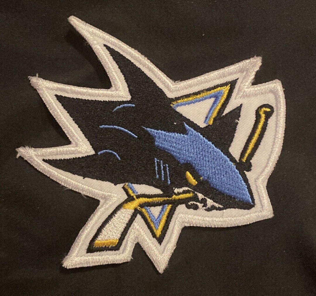 Nhl San Jose Sharks Hockey Iron on Patch Patches Badge Sew Sewn Emblem ...