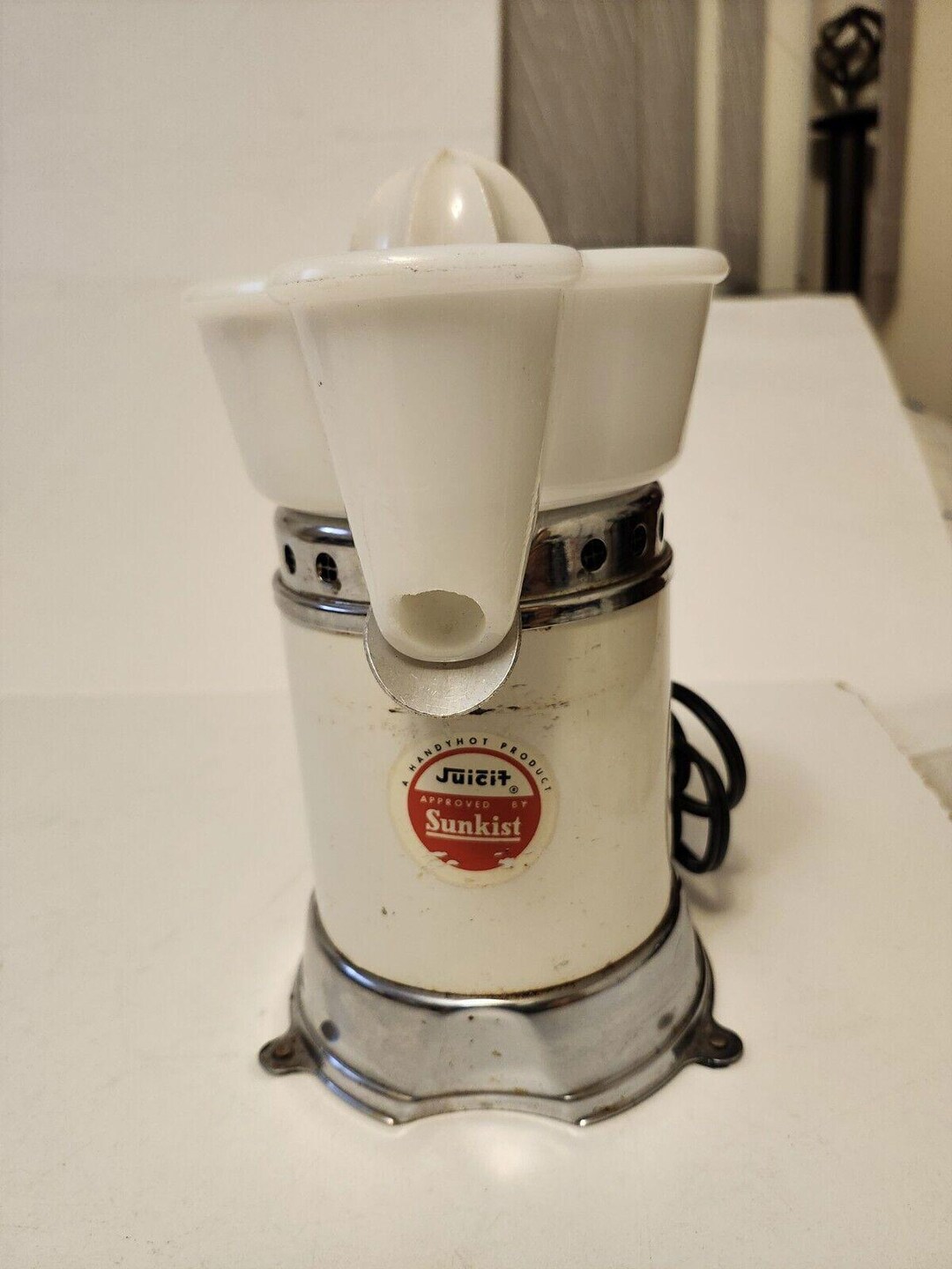 Vintage Sunkist Juicit Juicer Cat. No. 2700 Electric Handyhot Machine ...