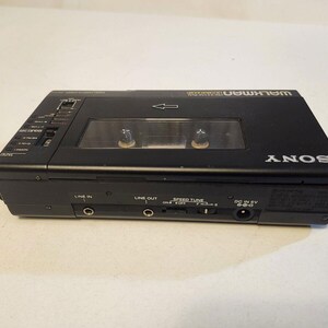 Vintage Sony Walkman WM-3 Personal Cassette Tape Player Partially ...