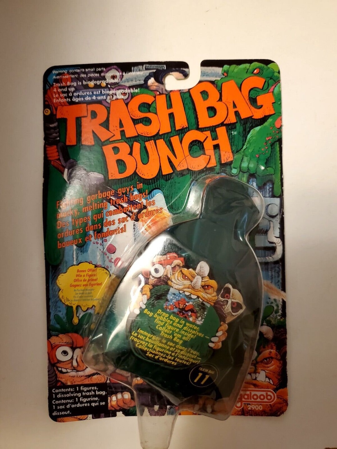 Vintage Trash Bag Bunch Toy 11 Galoob 1991 New 2900 Figure Dissolving ...