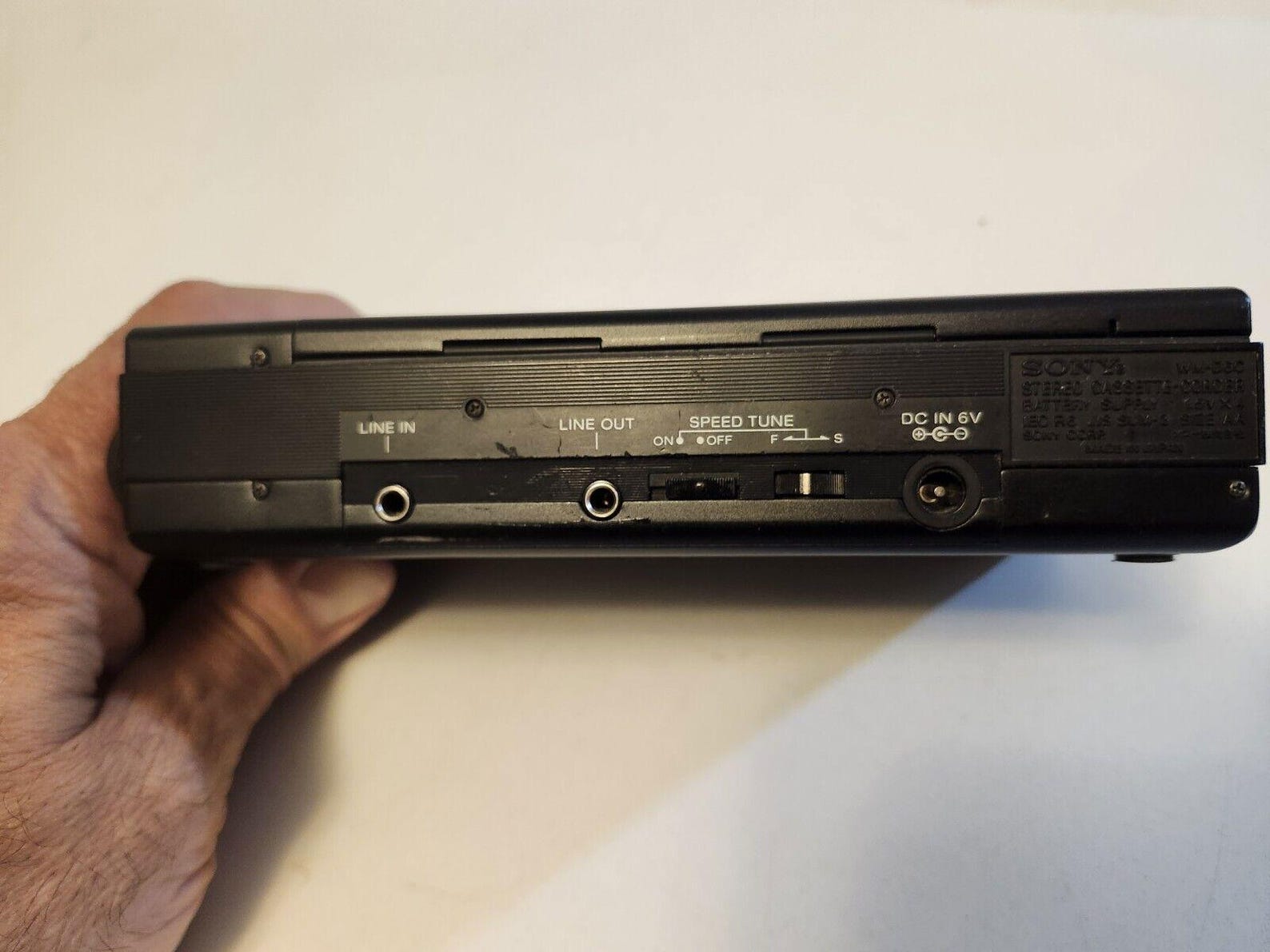 Vintage Sony Walkman WM-3 Personal Cassette Tape Player Partially ...