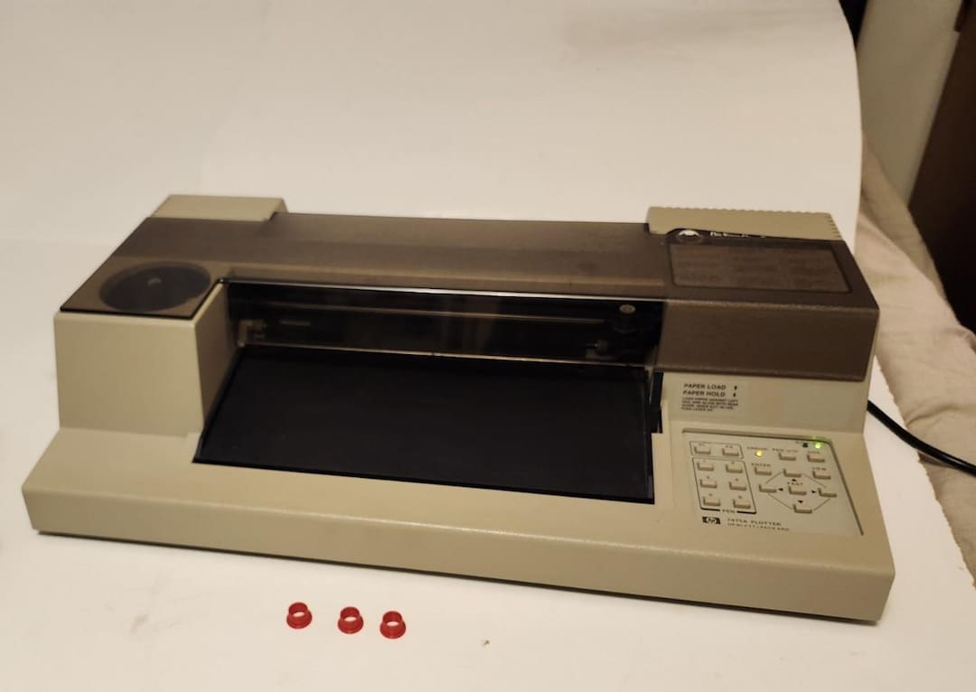 Vintage HP Plotter Model 7475a NO CABLE - Working Condition Pen 1980's ...