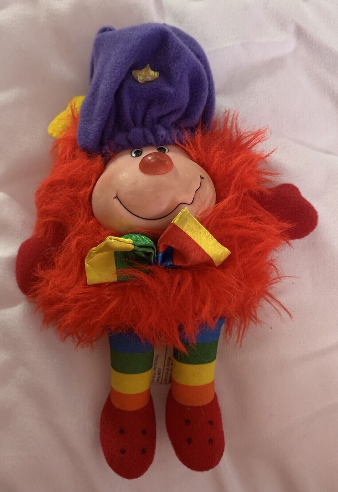 Vintage 1983 Rainbow Brite Red Sprite Plush Doll Romeo - Etsy