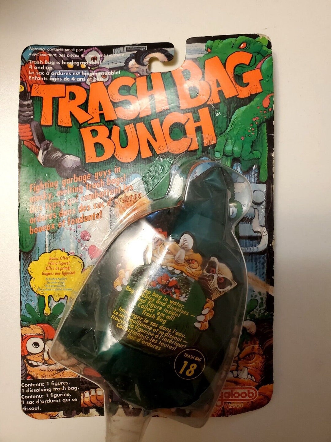 Vintage Trash Bag Bunch Toy 18 Galoob 1991 New 2900 Figure Dissolving ...