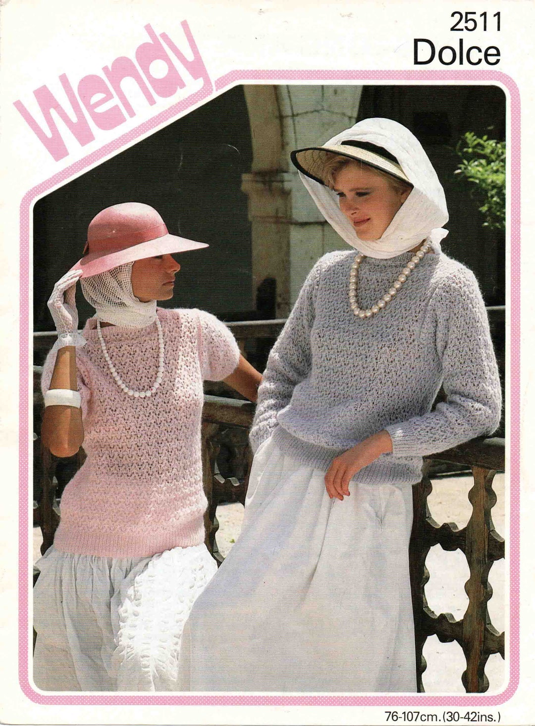 Lady Lacy Long Short Sleeve Sweater Jumper Pullover - Size 76 to 107 Cm ...