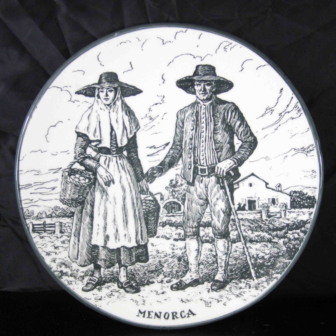 Wall Plate Art Menorca Made in Spain by Derplat - Etsy