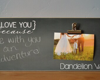 Personalized Wedding Gift Photo Frame LOVE STORY Custom | Etsy