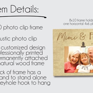 Four Generation Photo Frame, Christmas Gift Idea, 4 Generation Picture ...