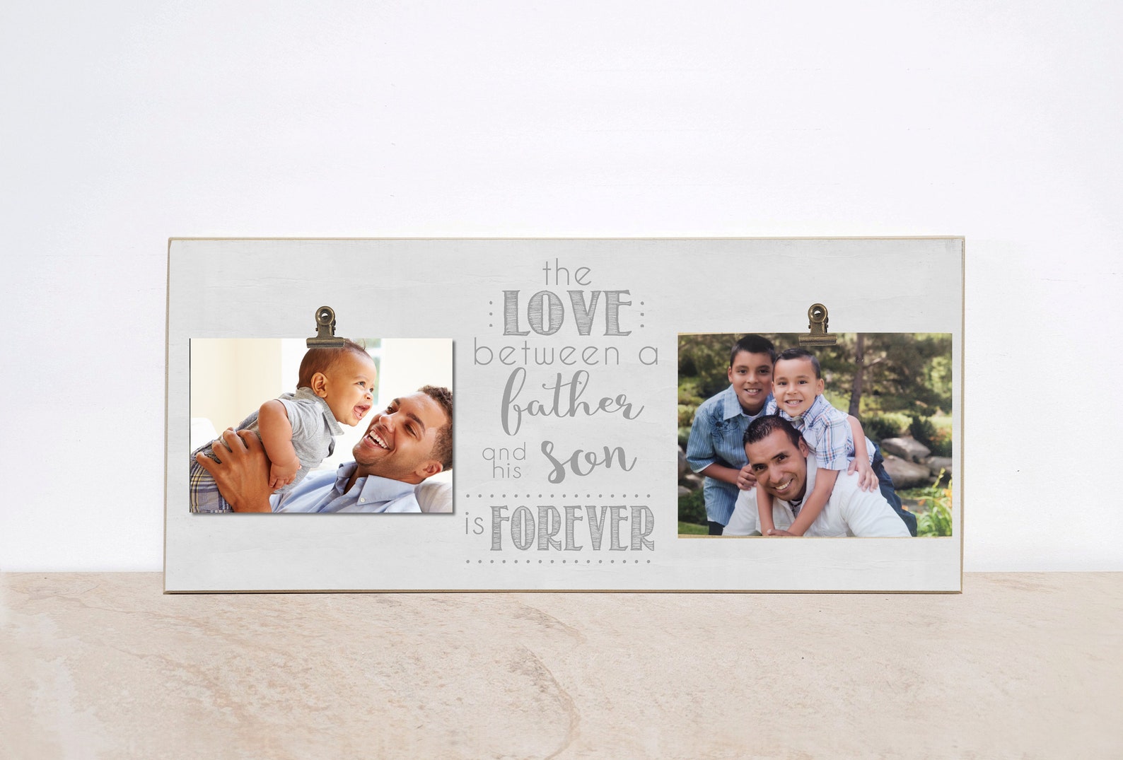 Father and Son Frame the Love Between a Father and His Sons - Etsy