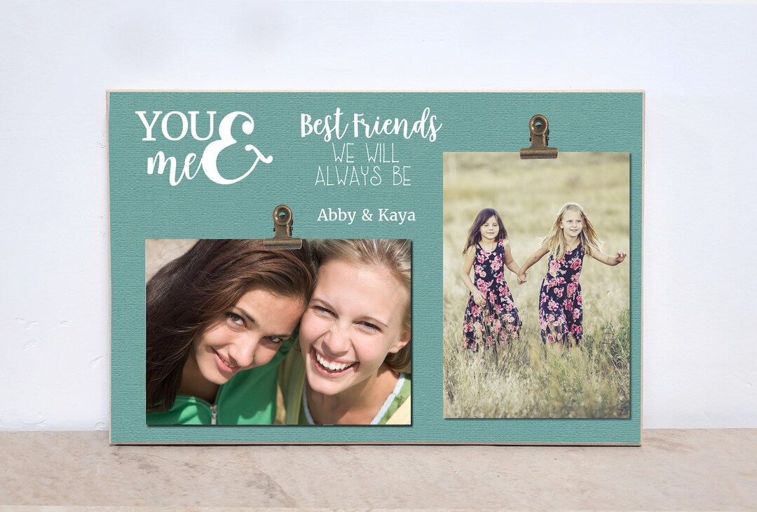 Friends Photo Frame Friendship Gift Personalized Picture - Etsy