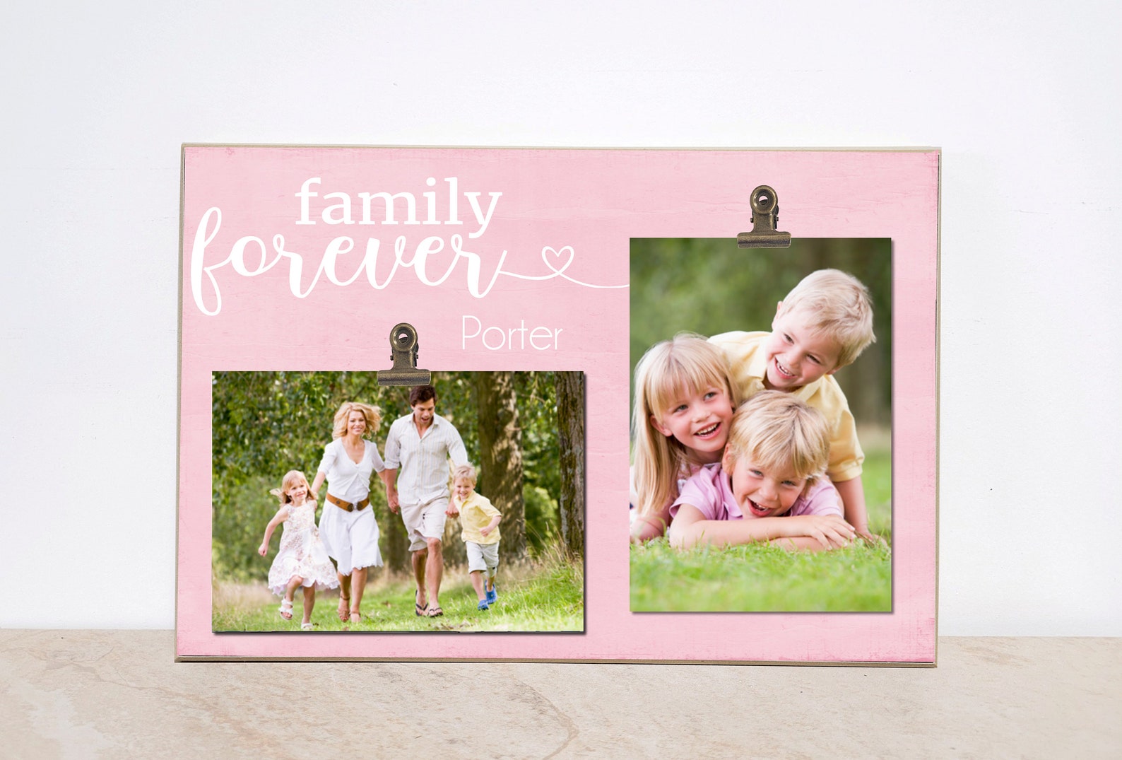 Family Photo Frame Custom Picture Frame Personalized Gift - Etsy