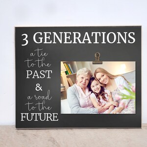 Four Generation Photo Frame, Christmas Gift Idea, 4 Generation Picture ...