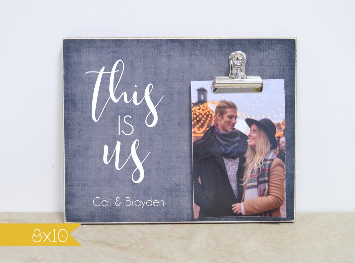 This is Us Personalized Photo Frame Anniversary Gift for - Etsy