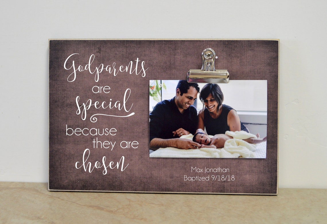 Godparent Gift Gift For Godparents Godparents Are Special | Etsy