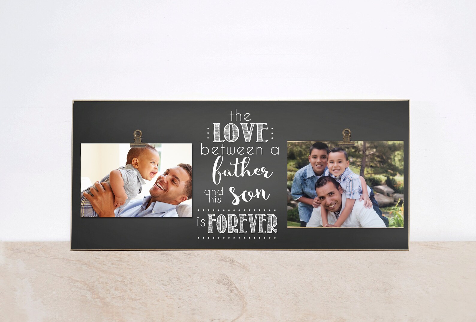 Father and Son Frame the Love Between a Father and His Sons - Etsy