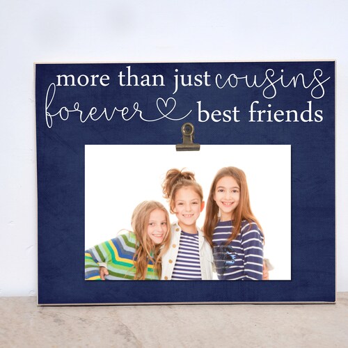 Cousins Picture Frame Gift Best Friends Picture Frame - Etsy