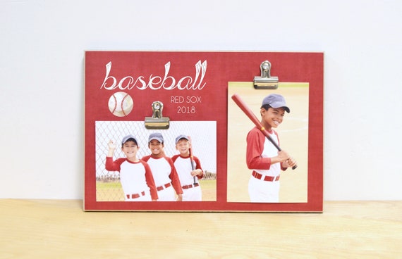 Baseball Photo Frame Team Picture Frame Baseball Gift - Etsy
