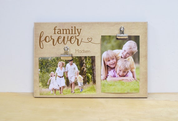 Family Photo Frame Custom Picture Frame Personalized Gift | Etsy