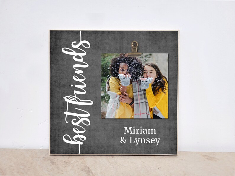 Personalized Best Friend Gift Best Friends Photo Frame - Etsy