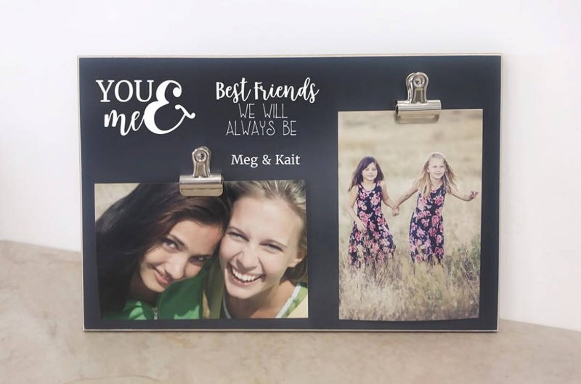 Friends Photo Frame Friendship Gift Personalized Picture | Etsy