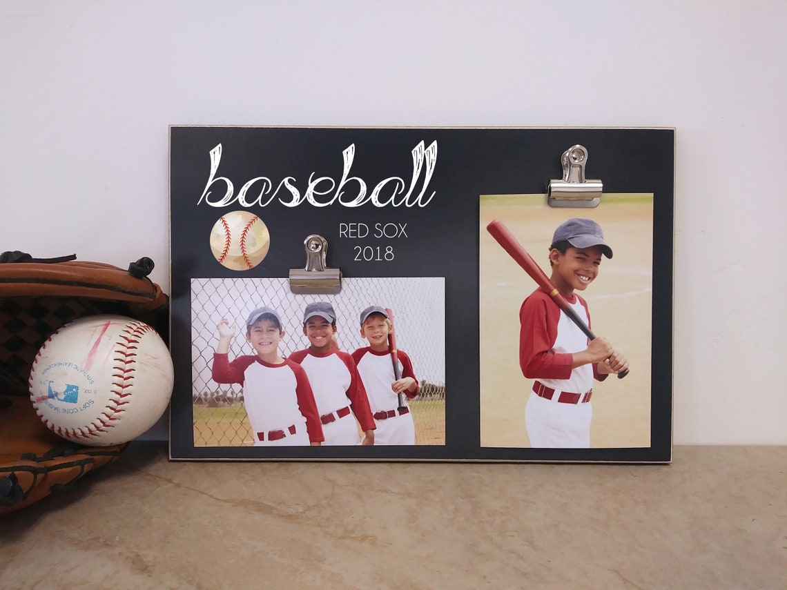 Baseball Photo Frame Team Picture Frame Baseball Gift - Etsy