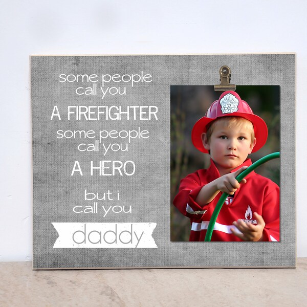 Firefighter Frame - Etsy