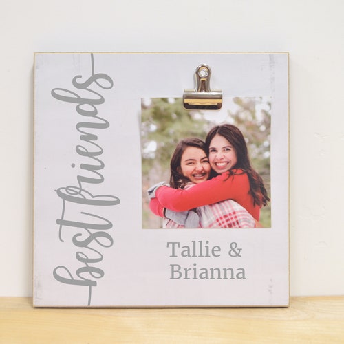 Personalized Best Friend Gift Best Friends Photo Frame | Etsy