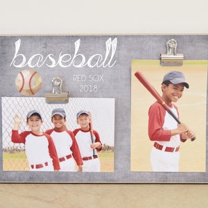 Baseball Photo Frame Team Picture Frame Baseball Gift - Etsy