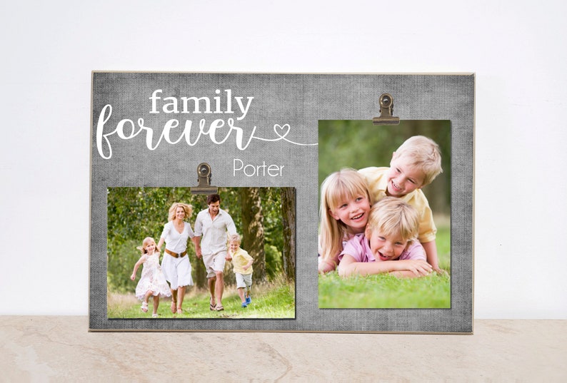 Family Photo Frame Custom Picture Frame Personalized Gift - Etsy