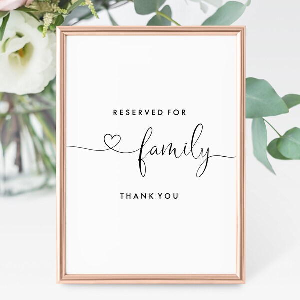 Reserved for Family - Etsy
