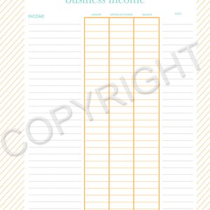 Small Business Planner Printables Kit - PDF - Letter Size - Etsy Canada