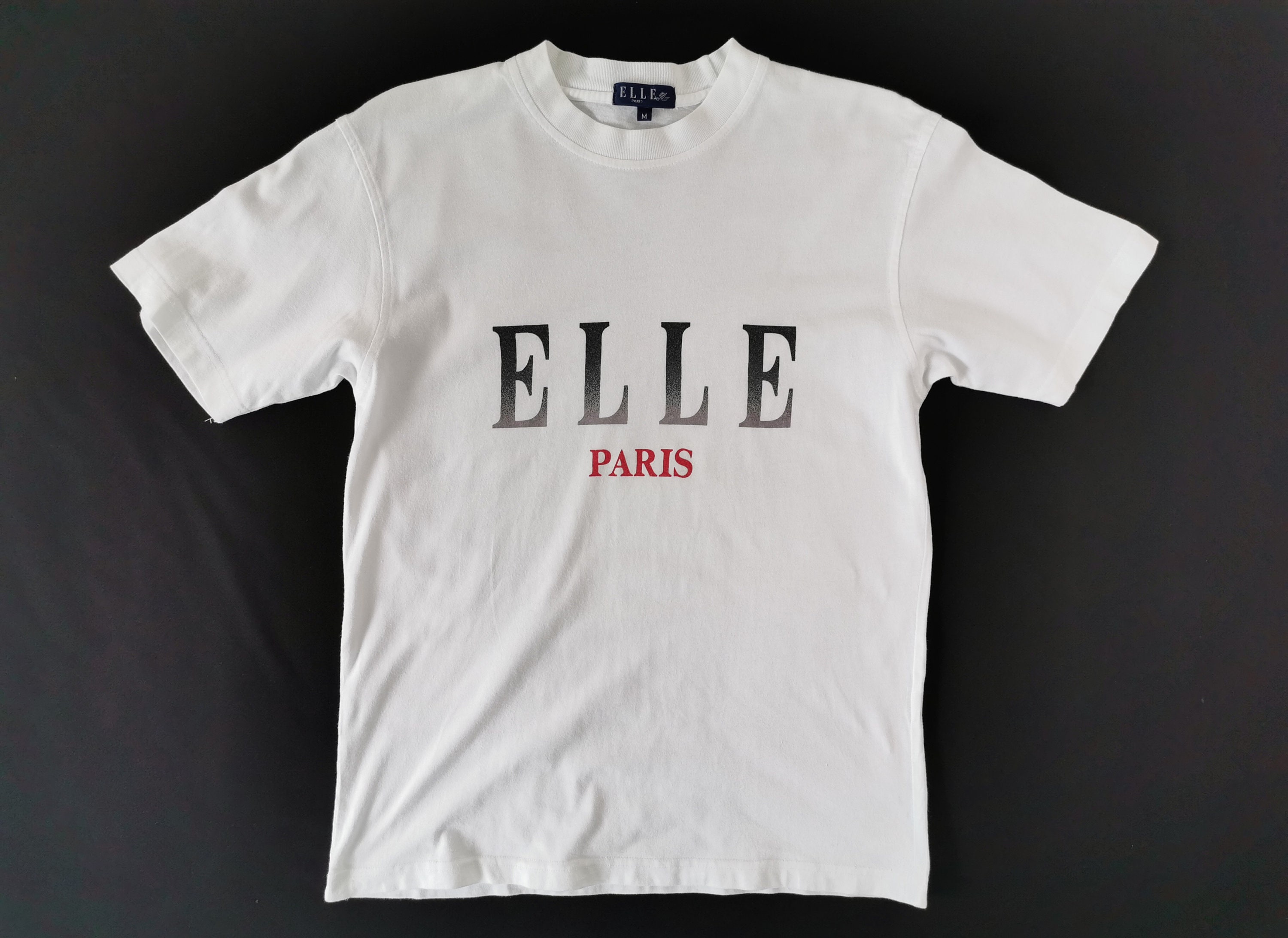 Elle Shirt Vintage Elle T Shirt Vintage Elle Paris Spell Out | Etsy
